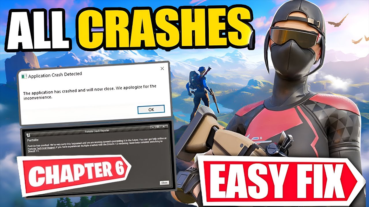 How To FIX Fortnite Crash On PC in 2025 | Fortnite Crashing FIX Chapter ...