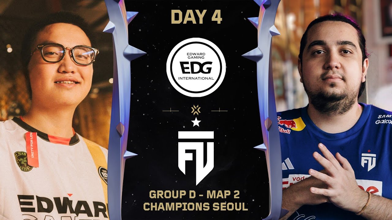 FUT vs. EDG - VALORANT Champions Seoul - Groups - Map 2 - YouTube