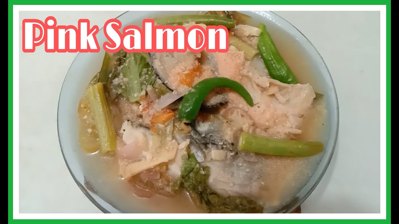 Pink Salmon Head Sinigang sa Miso | MARIAM CHANNEL PH - YouTube