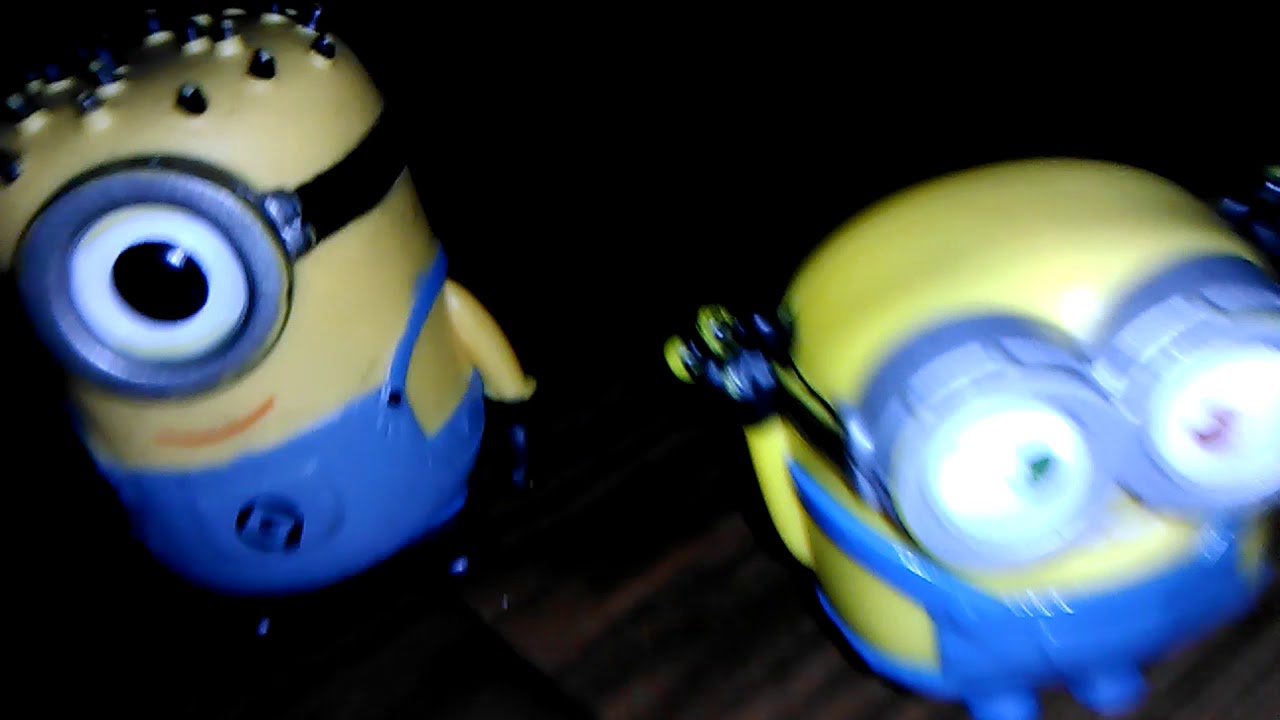 When Kevin the minion goes to a elevator to save Stuart and Bob but ...