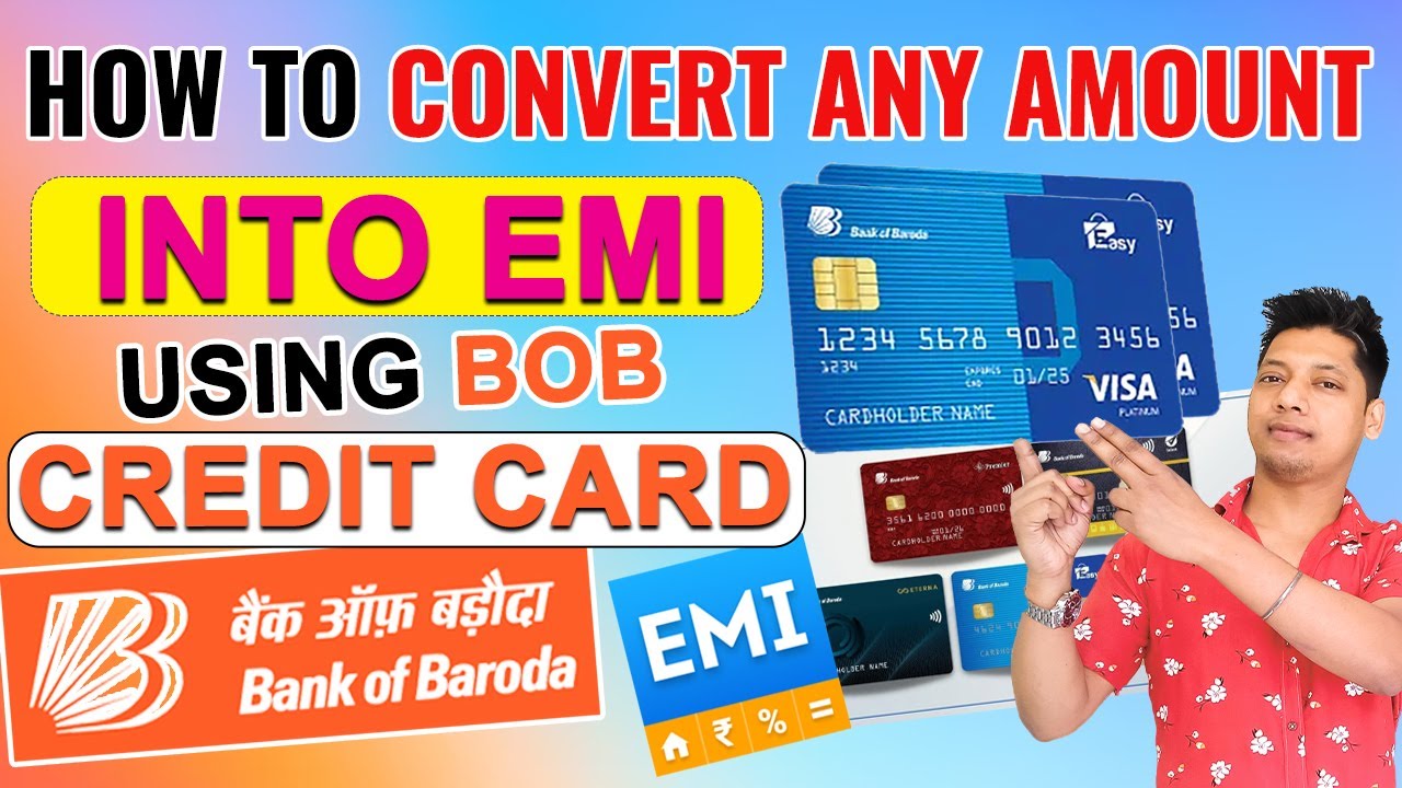 How to Convert Any Amount into EMI Using BOB Credit Card | BOB Card EMI ...