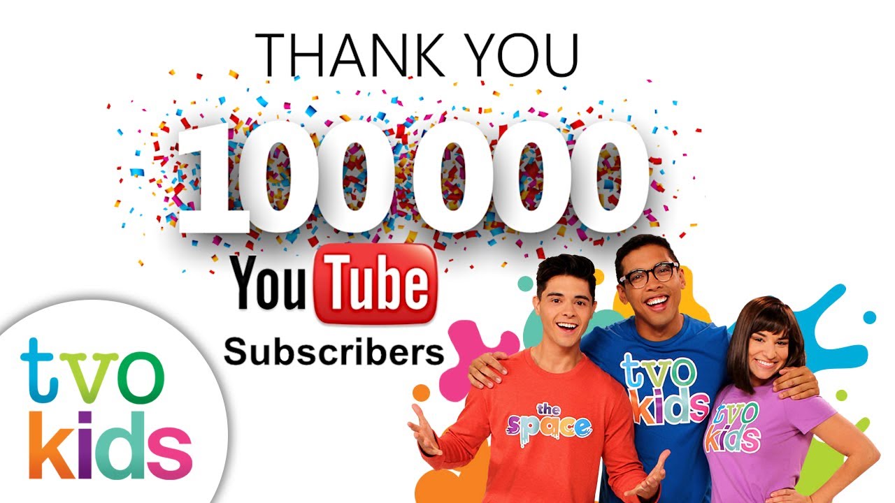 TVOkids 100 000 Subscribers!!! - YouTube