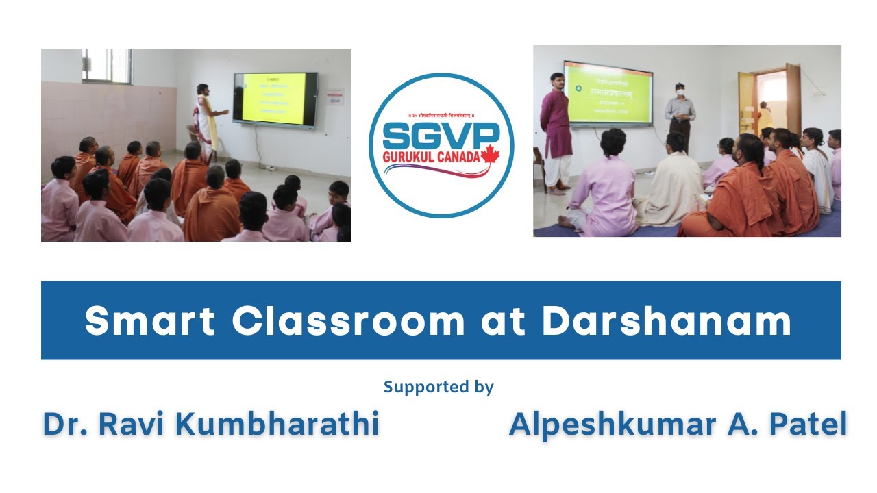 Smart Interactive Flat Panel Displays(IFPD) for classroom at Darshanam ...