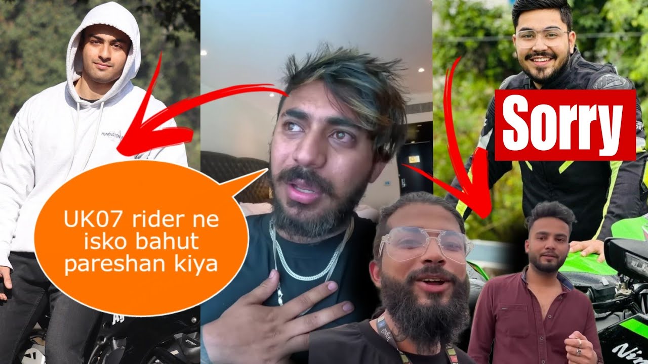 Aamir Majid crying on Pro Rider 1000 and Reveal Uk07 rider | MP04 Rider ...