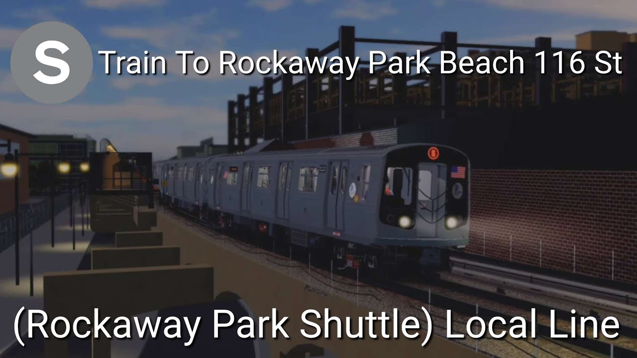 Shuttle (S) Train From Broad Channel T0 Rockaway Park Beach 116 St ...