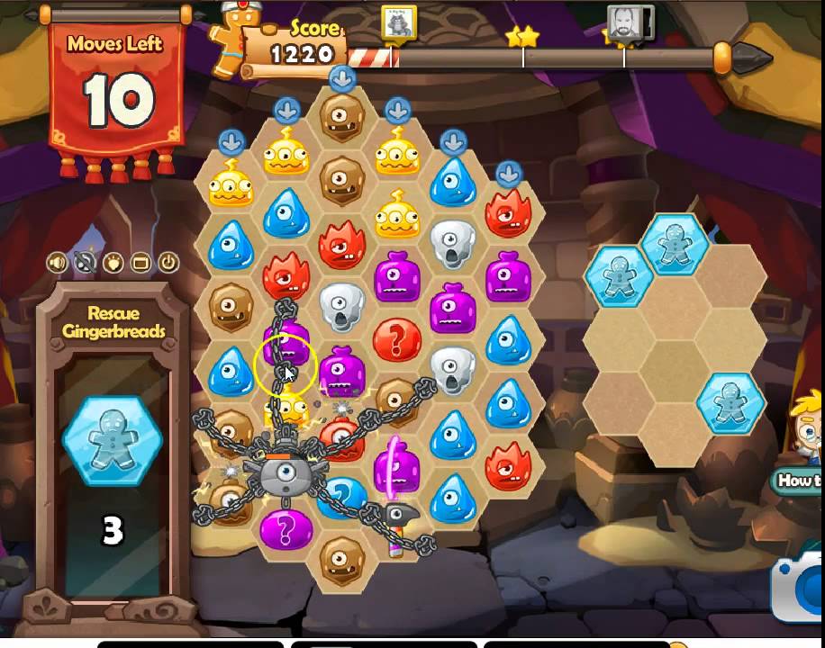 Monster Busters Hexa Blast Stage 626 - YouTube