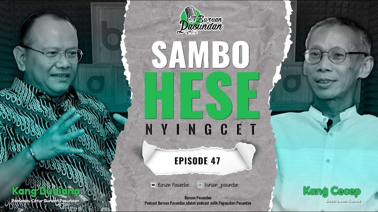BURUAN PASUNDAN | CECEP BURDANSYAH “SAMBO HESE NYINGCET” - YouTube