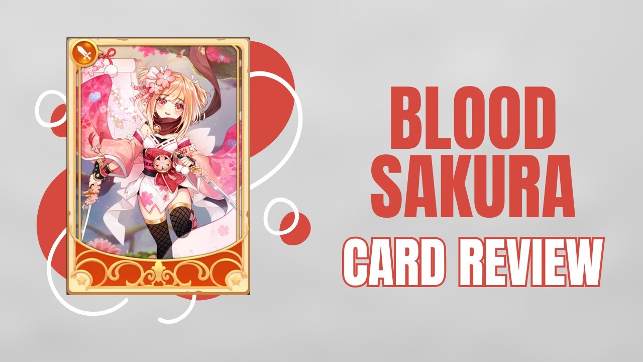 Card Review: Blood Sakura Transformation/Piercing card - YouTube