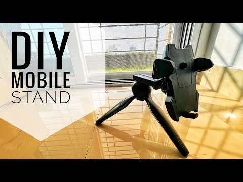 Diy mobile stand | custom mobile holder - YouTube