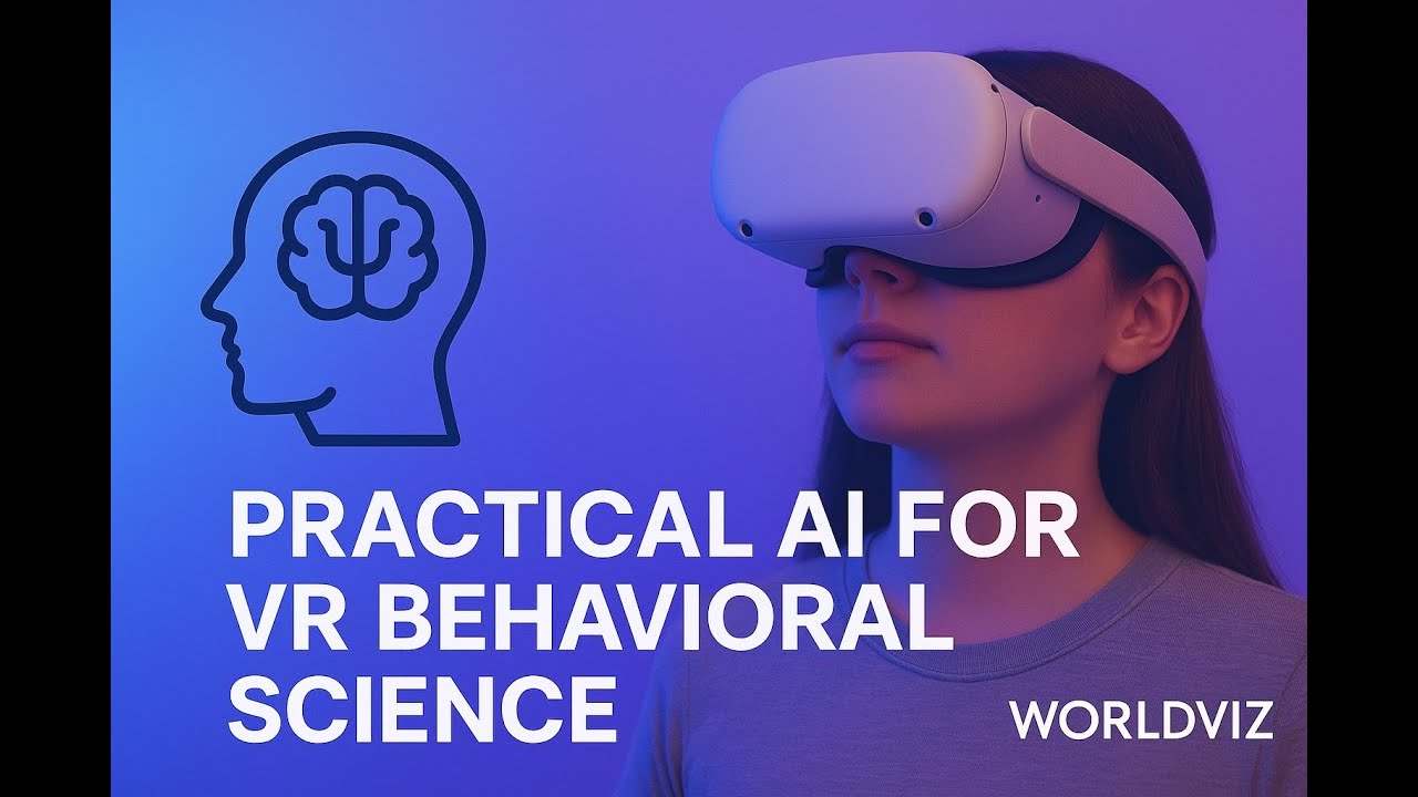 Practical AI for VR Behavioral Science - YouTube