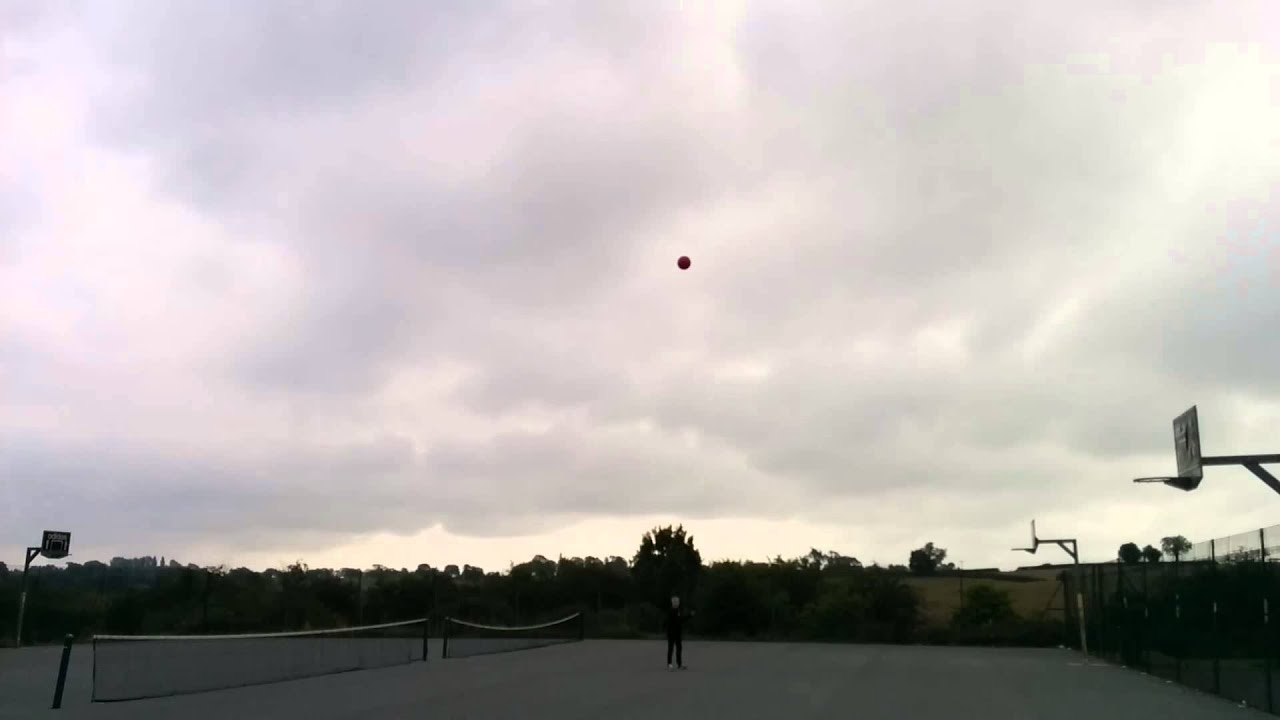 My mate playing a game of bin ball - YouTube