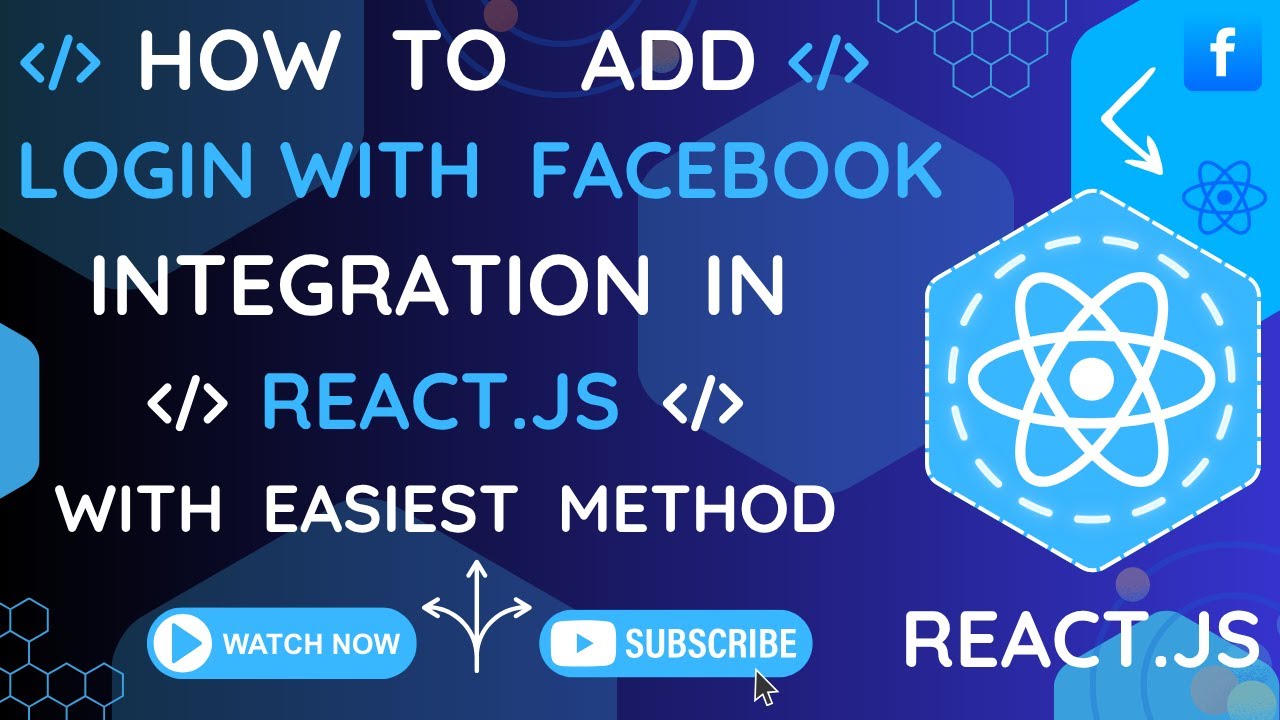 How to Integrate Facebook Login in React JS | Step-by-Step Tutorial | React Facebook ...