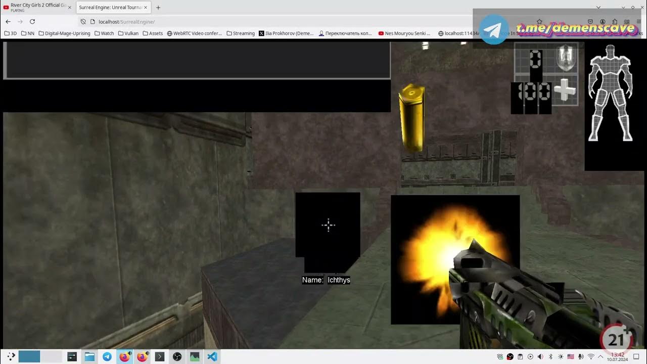 Surreal Engine WebAssembly Emscripten WebGL WIP - YouTube