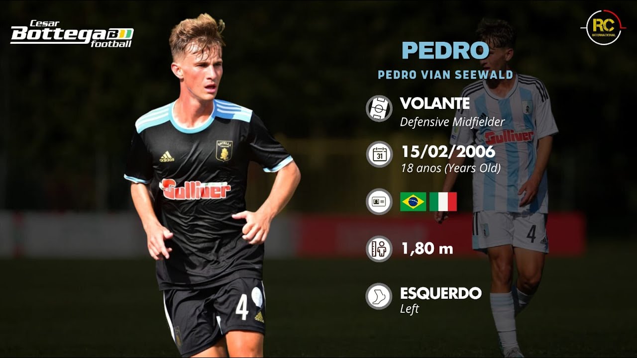 Pedro - Volante (Defensive Midfielder) - 2006 (2024) - YouTube