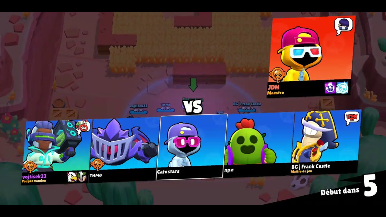 Brawl Stars - 5v1 Combat De Geant Gameplay française - (iOS, Android)😂 ...