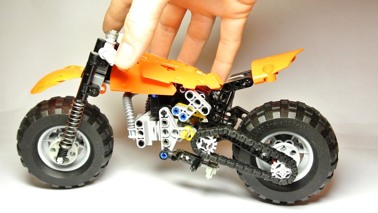 The Ultimate Sand Motorbike (My Own Lego Creation) - YouTube