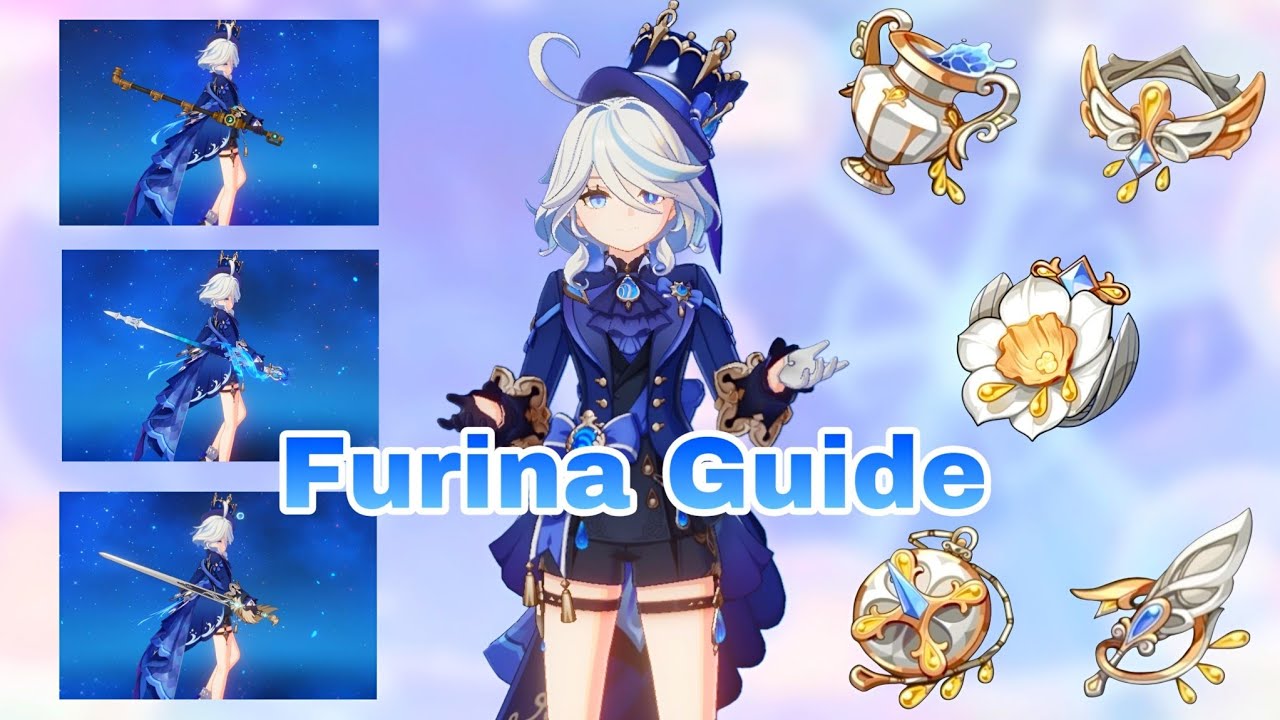 Furina Guide: Artifact Set and Weapon - YouTube