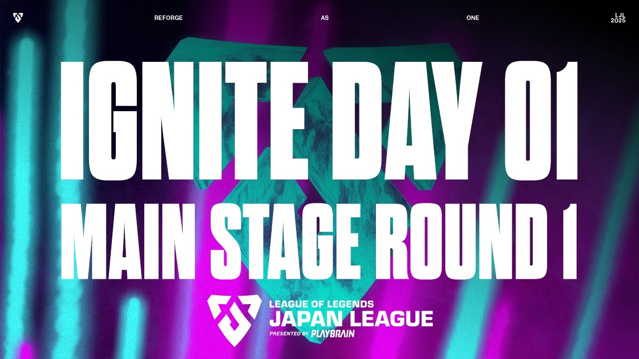 LJL 2025 IGNITE MAIN STAGE Day 1 - YouTube