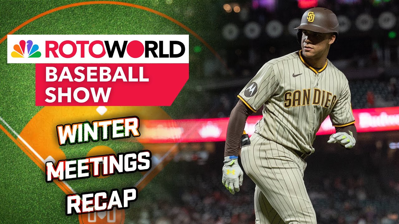 MLB Winter Meetings: Soto to Yankees, E-Rod to D-Backs, more! | Rotoworld Baseball Show (FULL ...