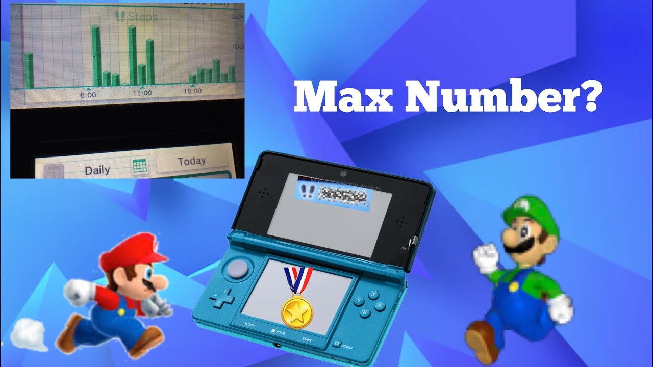 Maximum 3DS Steps in a Day!?! - YouTube
