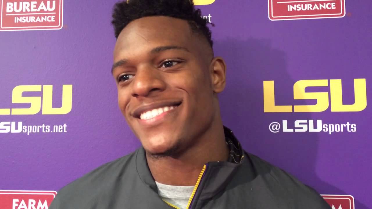 LSU safety Rickey Jefferson on his interception and the Tig - YouTube