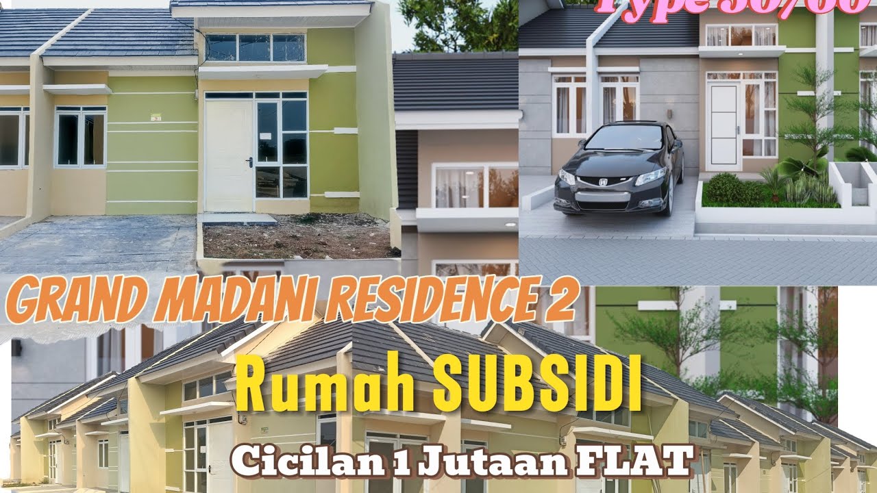 Program Rumah SUBSIDI PEMERINTAH Grand Madani Residence 2 @Rajeg ...