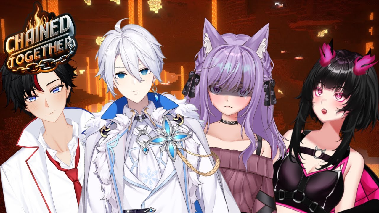 Chained Together 】Suffering in a VERY unforgiving game with TEAM REAL ...
