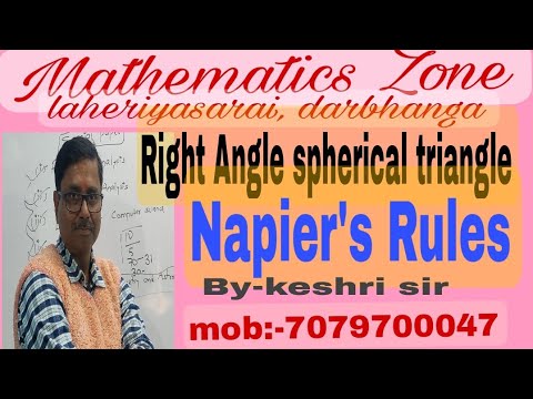 Napier's Rules - YouTube