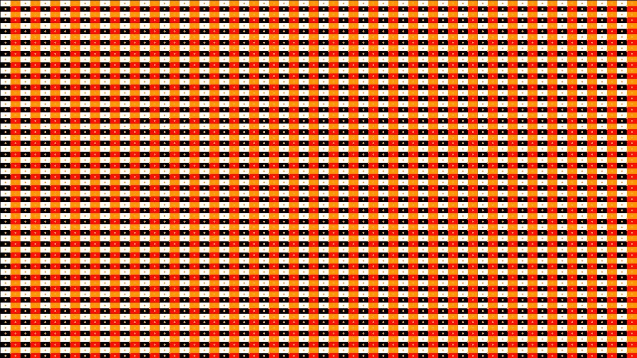Orange animation in different color background over so many times # ...