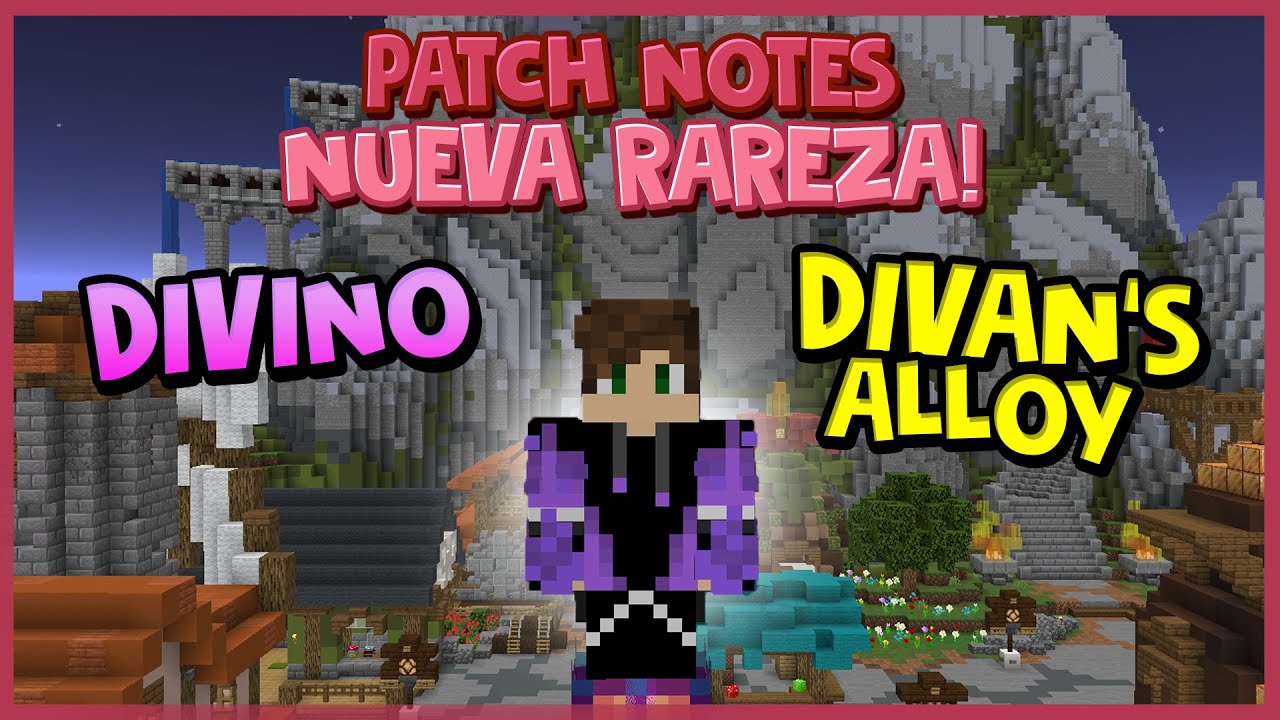 NUEVA RAREZA DIVINO! + CAMBIOS DIVAN's ALLOY - #402 - Hypixel Skyblock ...