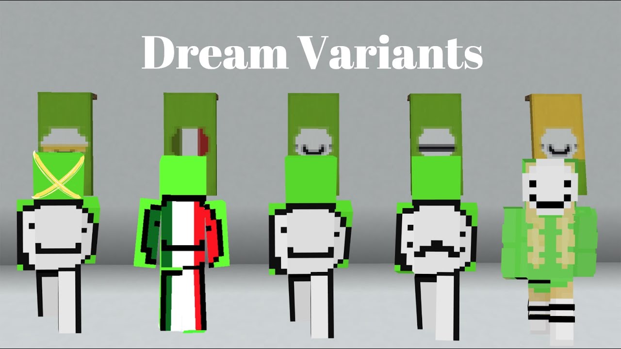 Dream SMP Banners: The Dream Variants - YouTube