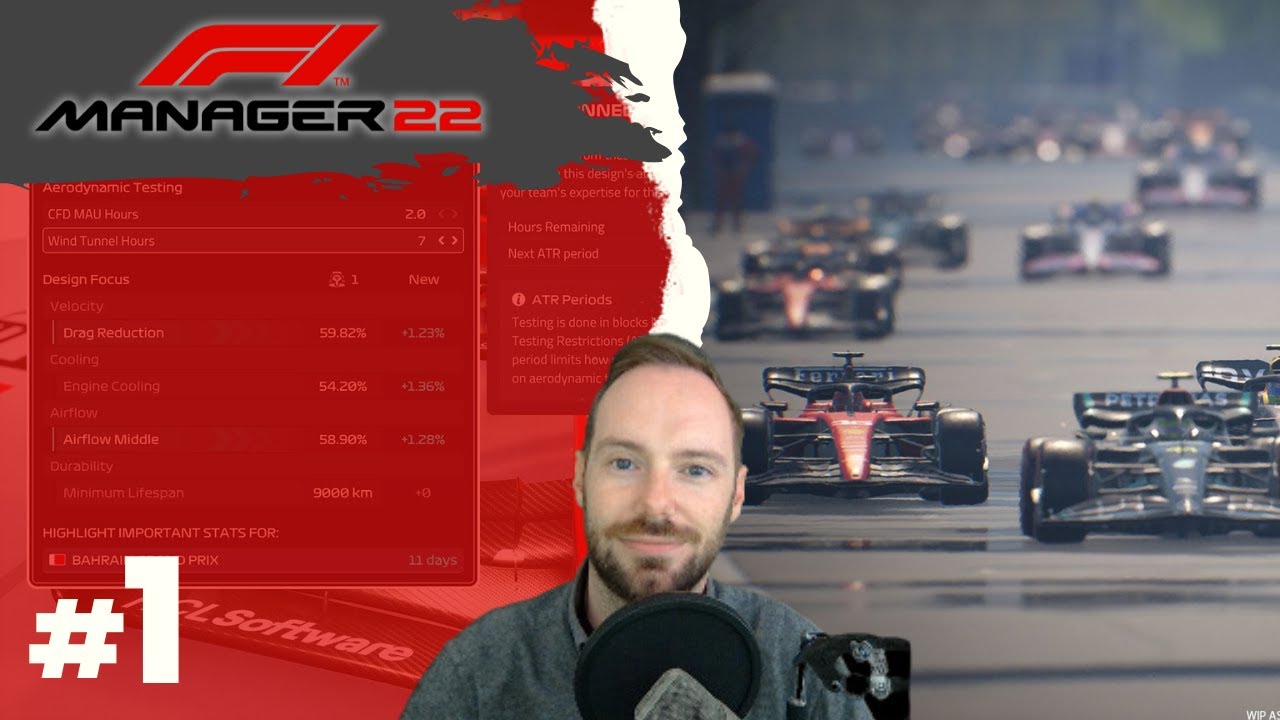Lets Play F1 Manager 2023 | #1 - Wir starten mit Ferrari und testen den ...