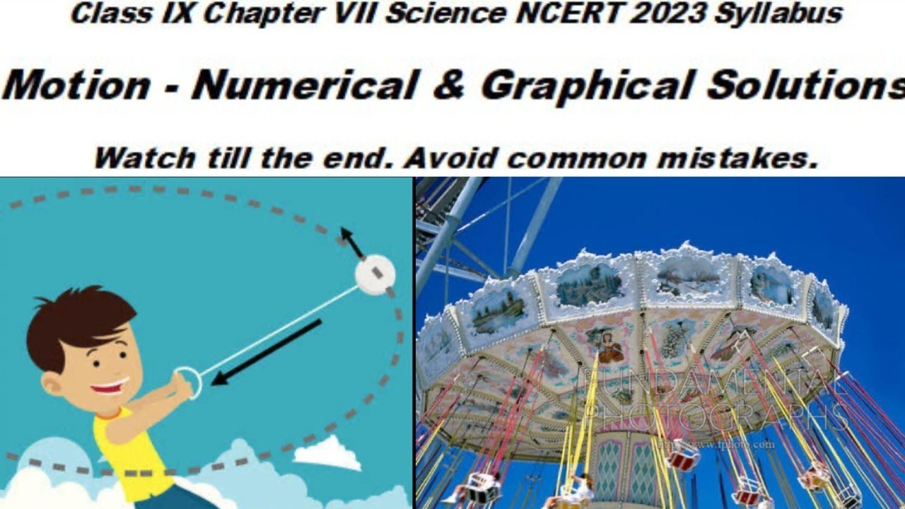 Class 9 Science Chapter 7 Motion NCERT New Syllabus 2023 Numerical ...