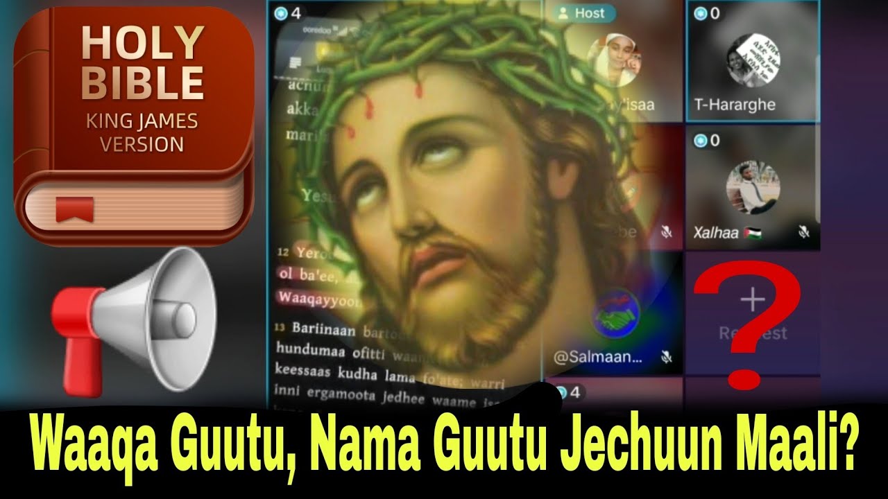 #Gingilchaa Waaqa 3 Gabaru Dhisati, Gara Raabii Tokkoti kota #Yesus # ...