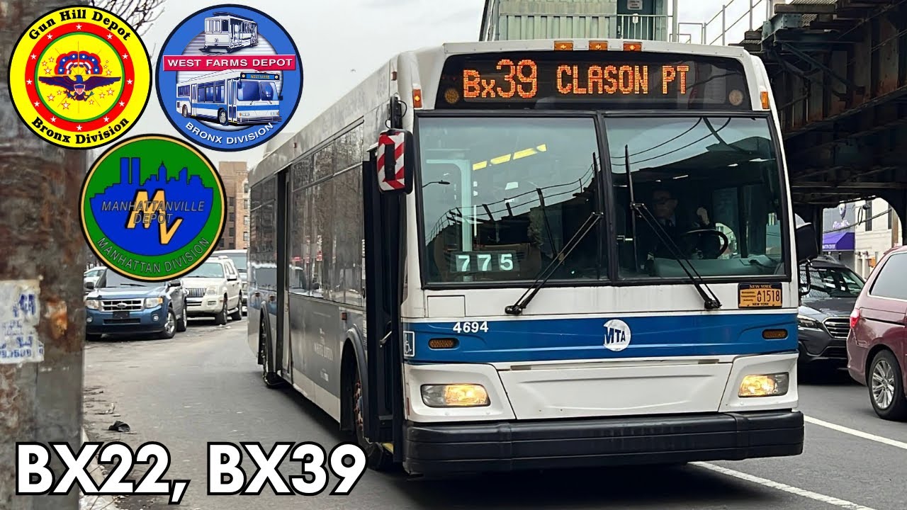MTA: Orion VII NG Hybrid [4694], NovaBus LFS [8628], New Flyer XD40 [7188]/[7578] Bx22, Bx39 ...