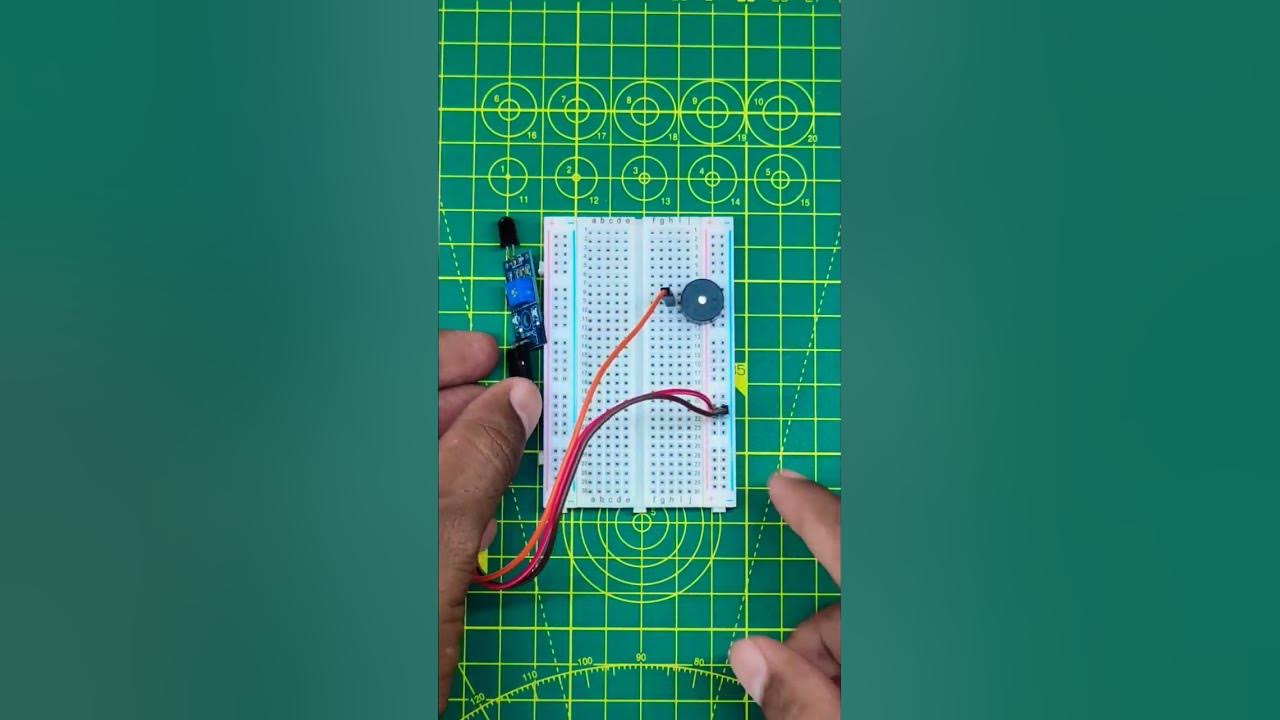 DIY- Fire Alarm ll Flame sensor Alarm without Arduino - YouTube