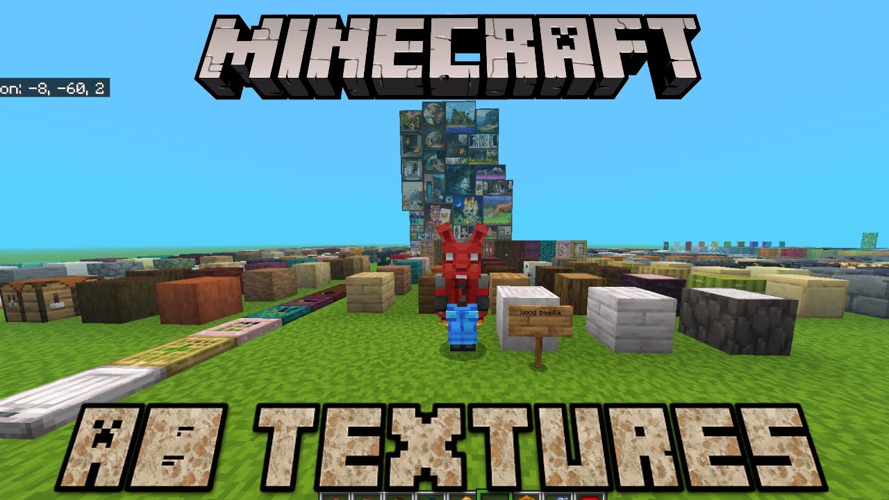 Actions & stuff texture pack review in Minecraft! - YouTube