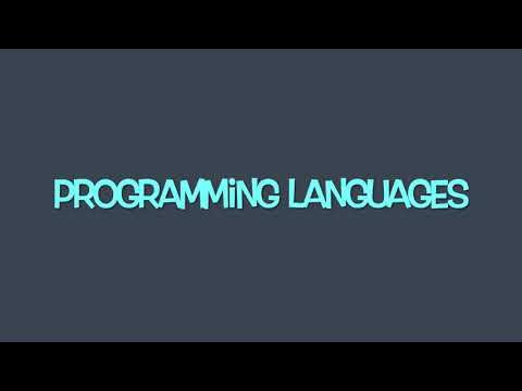 Programming languages - YouTube