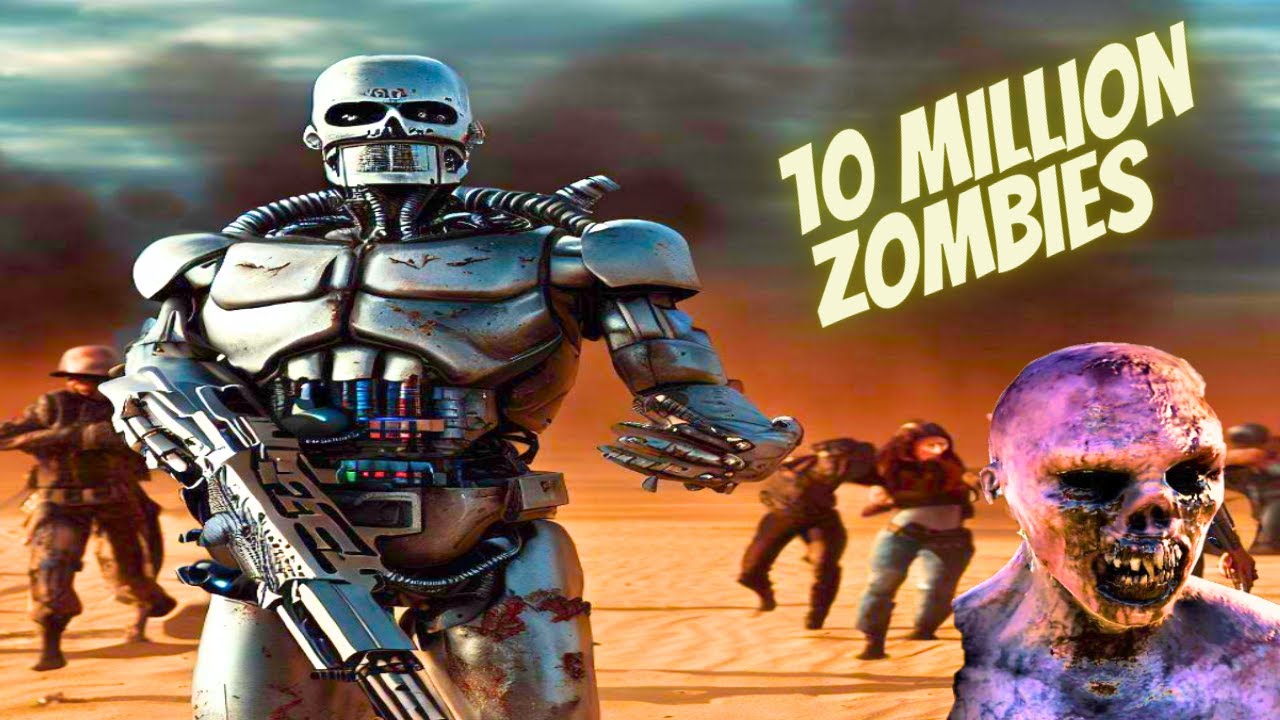 Terminator T-800 vs 10 Million Zombies | Ultimate Epic Battle Simulator ...