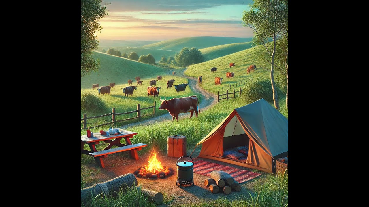 Camping with Cows: Udderly Unbelievable Adventures in the Wild! # ...