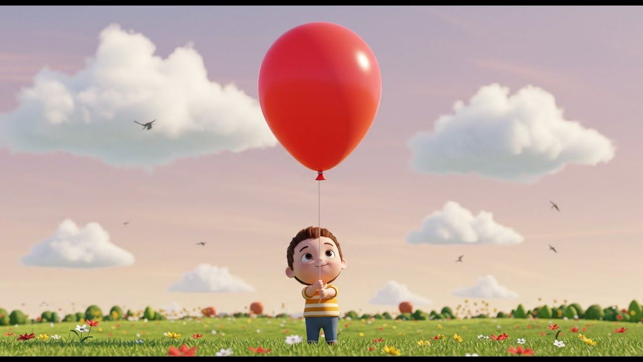 My Red Balloon – Sweet Balloon Song for Kids | Toddler Rhyme | Fly ...