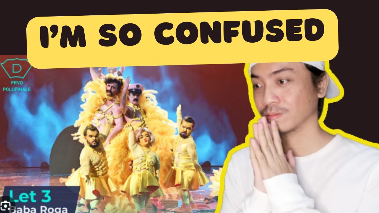 Let 3 Baba Roga reaction Dora Croatia Eurovision 2024 - YouTube