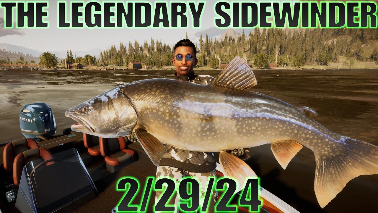 Sidewinder The Legendary Fish For This Week 2/29/24 - Call Of The Wild ...