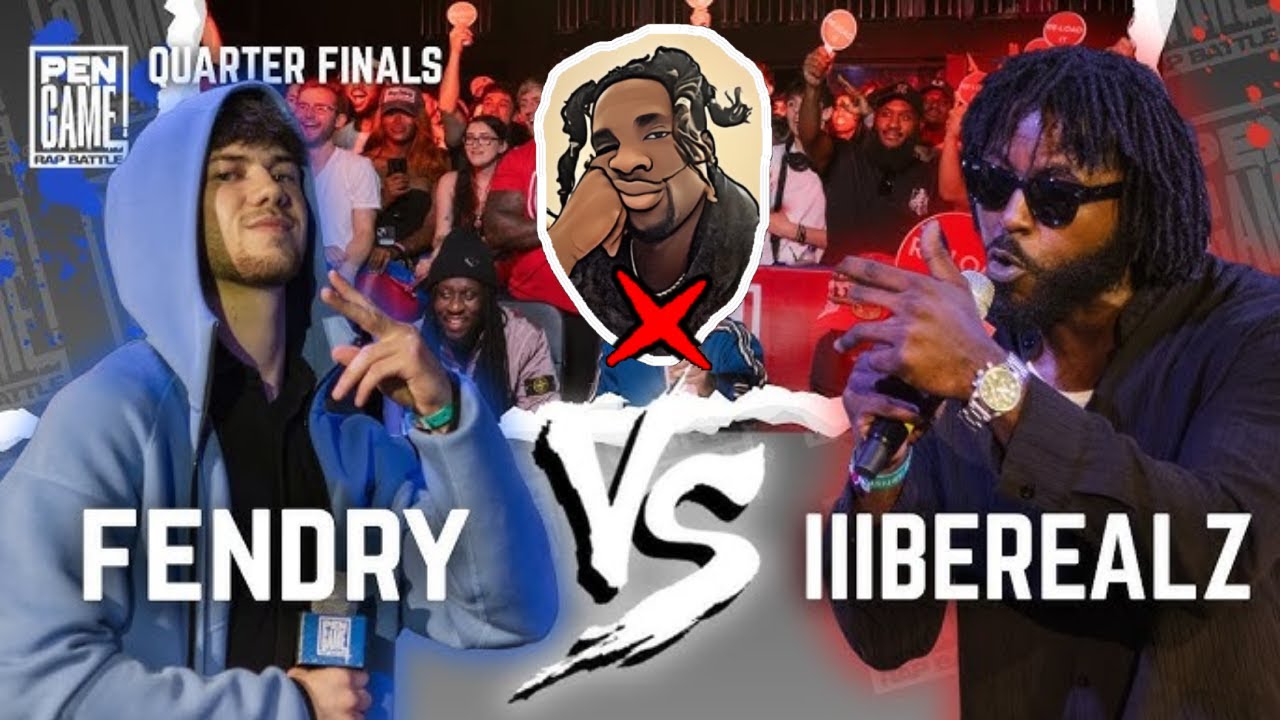 FENDRY VS IIIBEREALZ | PenGame Rap Battle 2025 XERAPH REACTION!!! - YouTube
