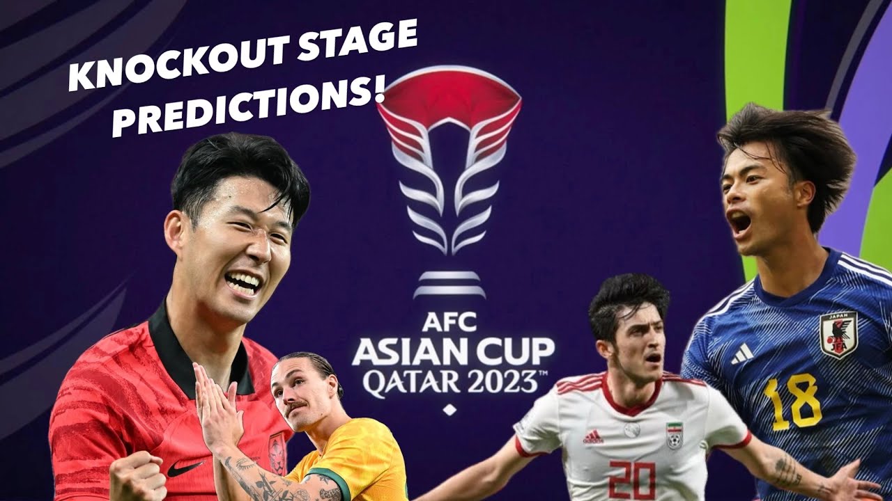 AFC ASIAN CUP 2023 KNOCKOUT STAGE PREDICTIONS! | 2023 Asian Cup Build ...