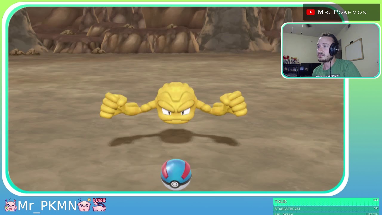 Full Odds Shiny Geodude! (Pokemon Let's Go: Pikachu) - YouTube