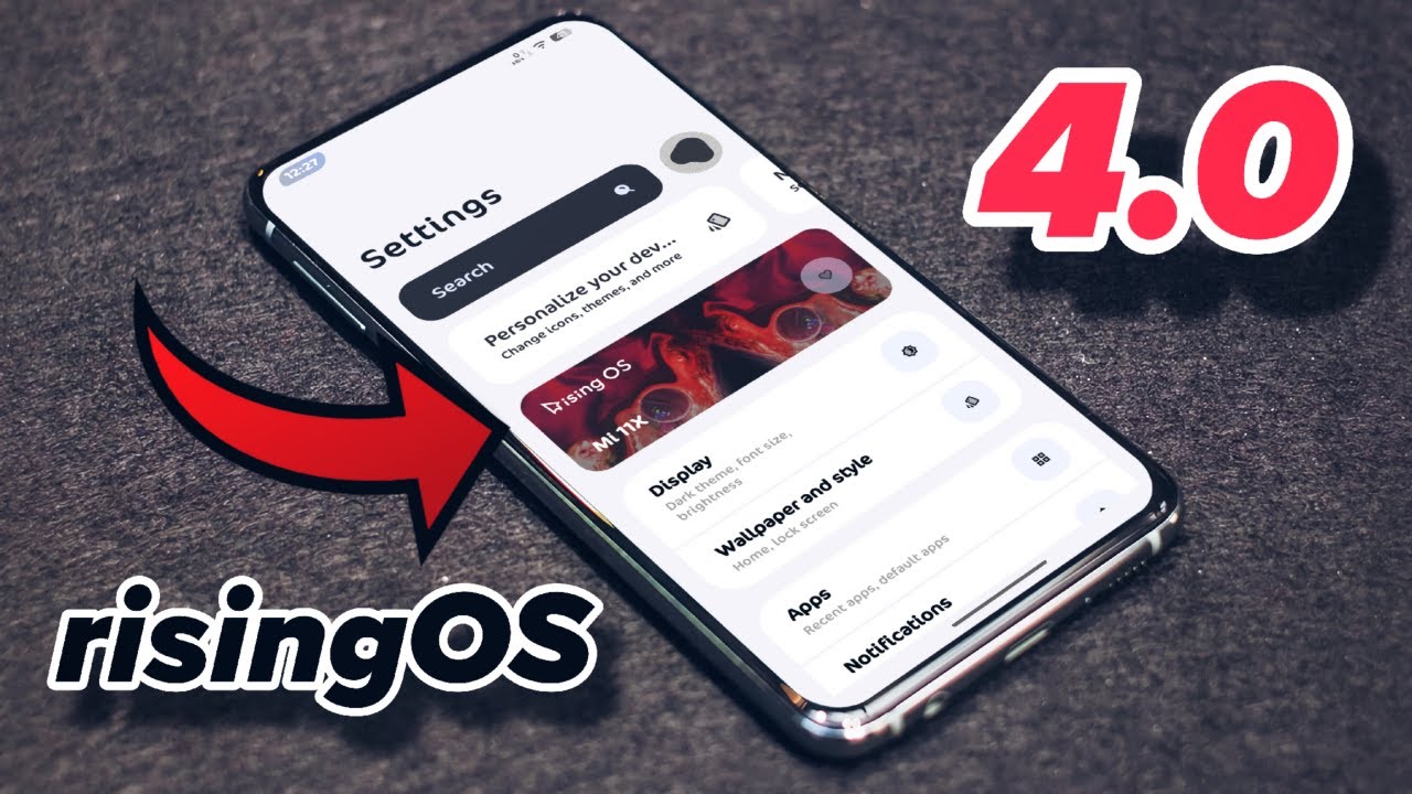 Finally risingOS STABLE UPDATE is here: ft. risingOS 4.0 🔥🔥 - YouTube