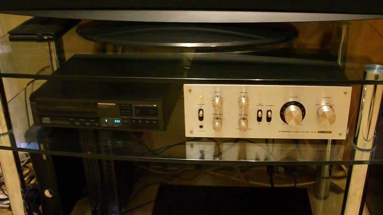 Pioneer SA-6300 + Marantz CD273 (Audiosell) - YouTube