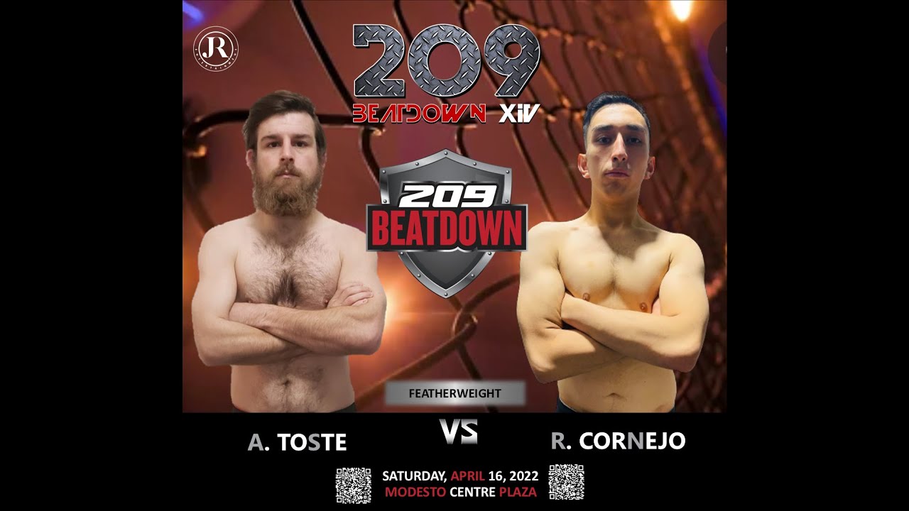 Andrew Toste vs Ramon Cornejo - 209BEATDOWN XIV - APRIL 16, 2022 - YouTube