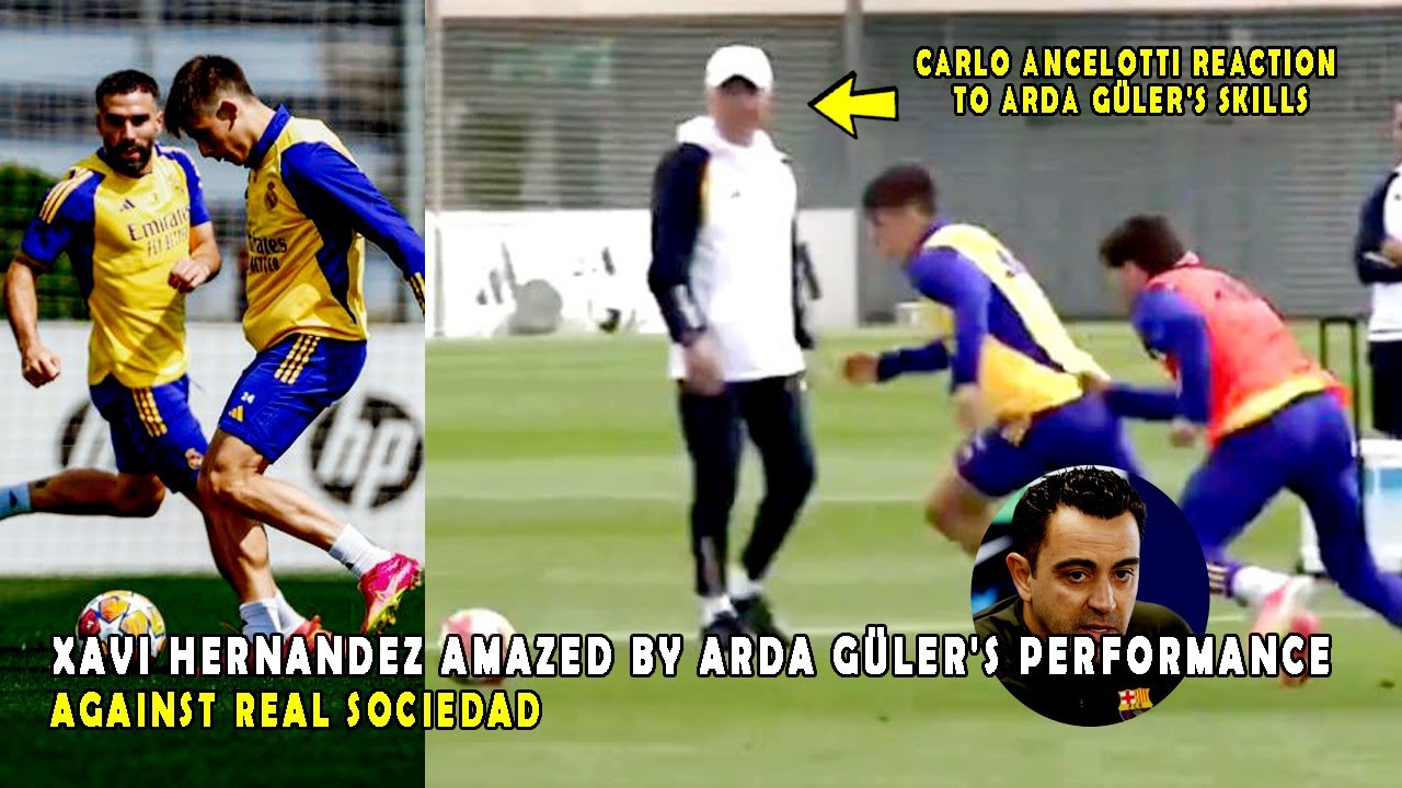 ARDA GÜLER SHOWS OFF HIS SKILLS IN TRAINING TODAY - UNBELIEVABLE FAST ...